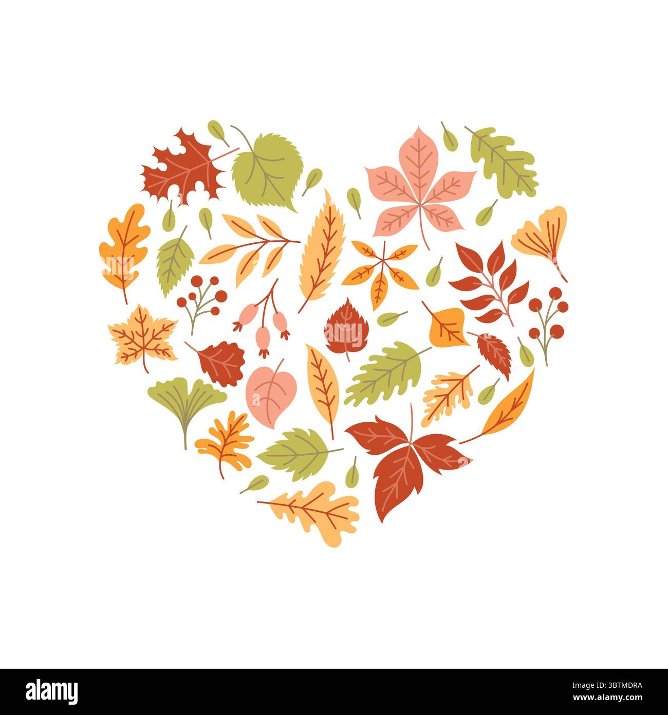 Birch yellow leaves autumn in Stock Vector Images - Alamy