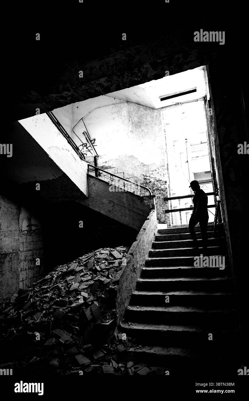 Post urban decay Black and White Stock Photos & Images - Alamy