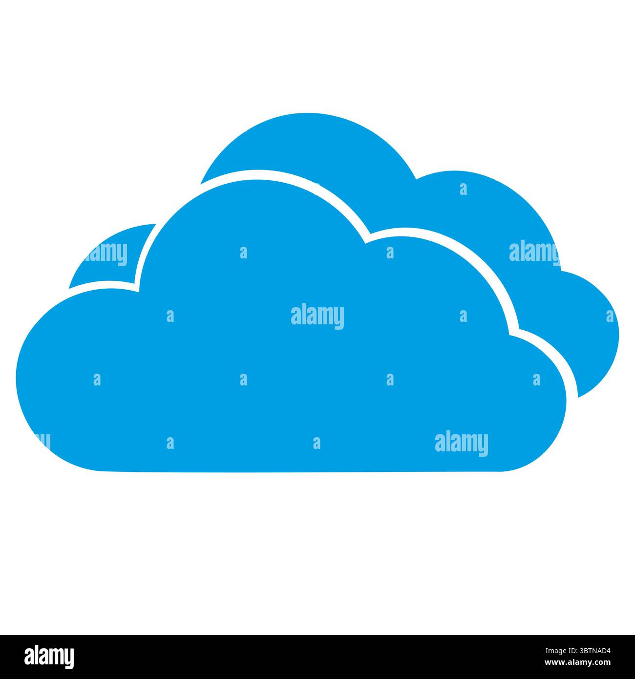 Cartoon style cloud storage Stock Vector Images - Alamy