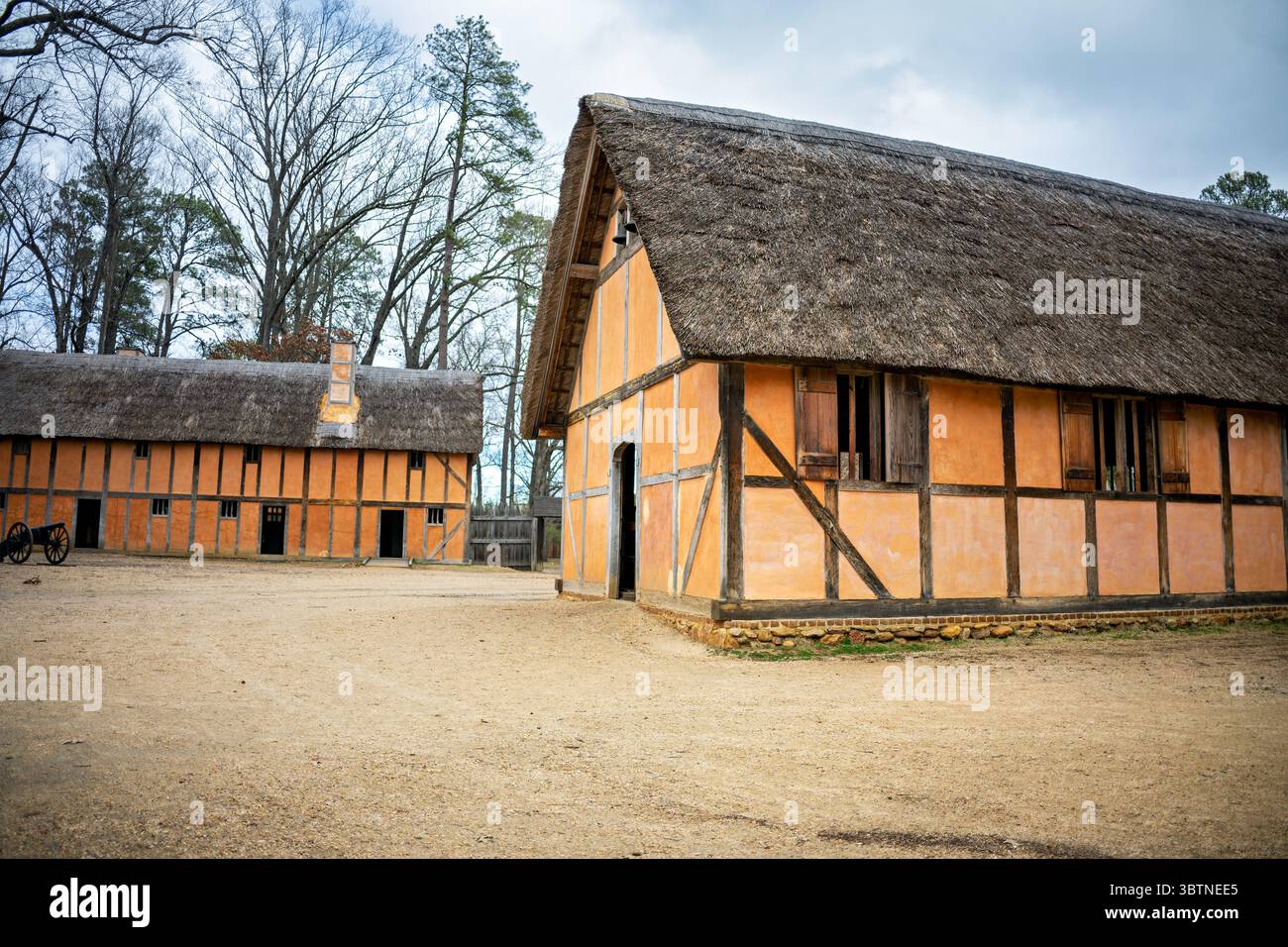 JAMESTOWN, Virginia — The recreated James Fort at Jamestown Settlement ...
