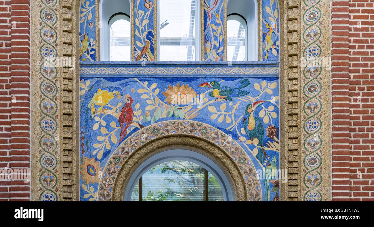 WASHINGTON DC — The historic mosaic arch by John Joseph Earley (1881 ...