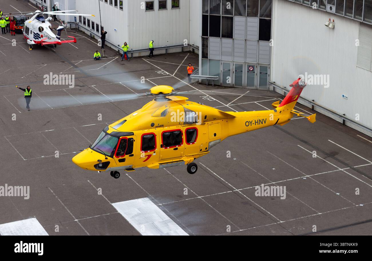 Airbus Helicopters H175 (EC175) helicopter departing the RAI Amsterdam ...