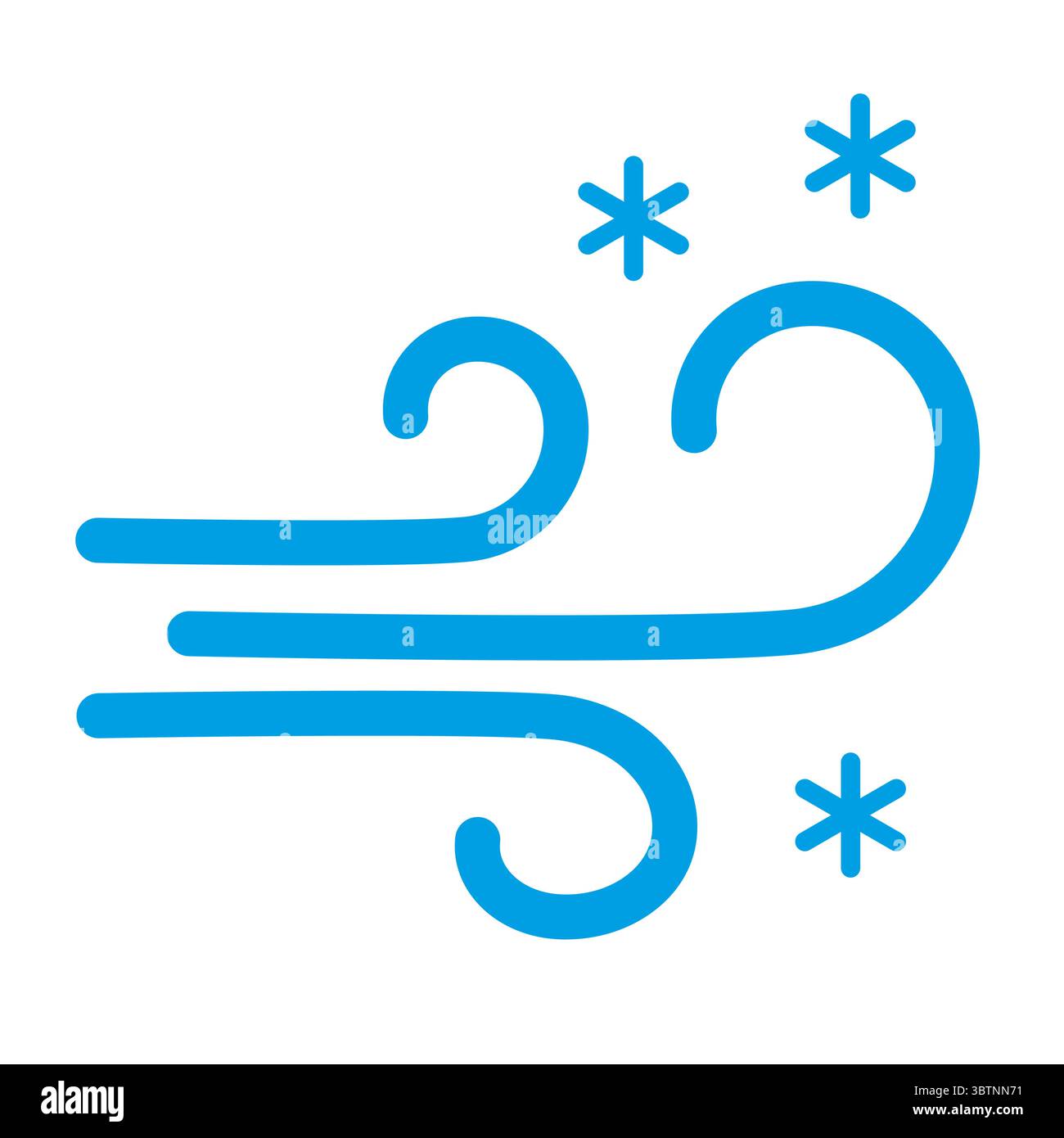 Icy cold wind Stock Vector Images - Alamy