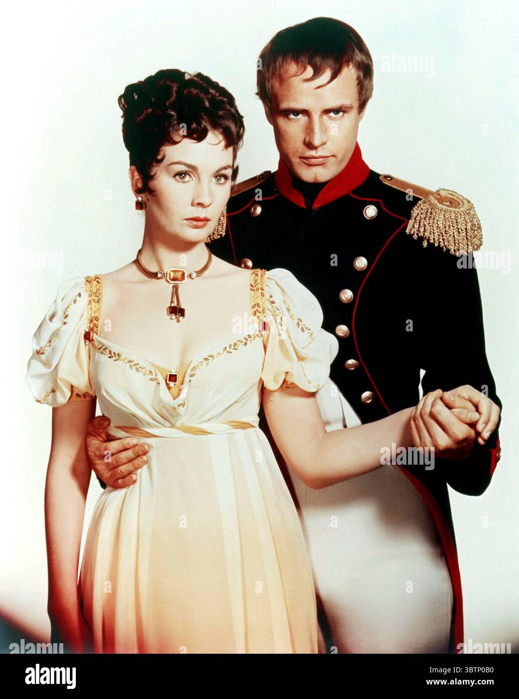 Marlon Brando, Jean Simmons, "Desiree" (1954 Stock Photo - Alamy