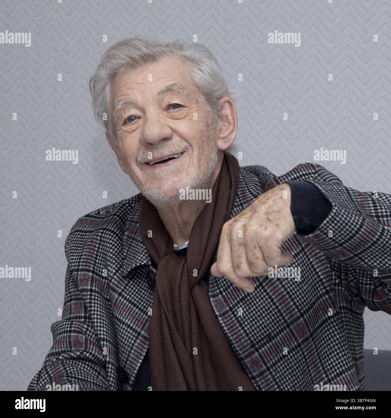 November 4, 2019, Hollywood, California, USA: IAN MCKELLEN promotes the ...