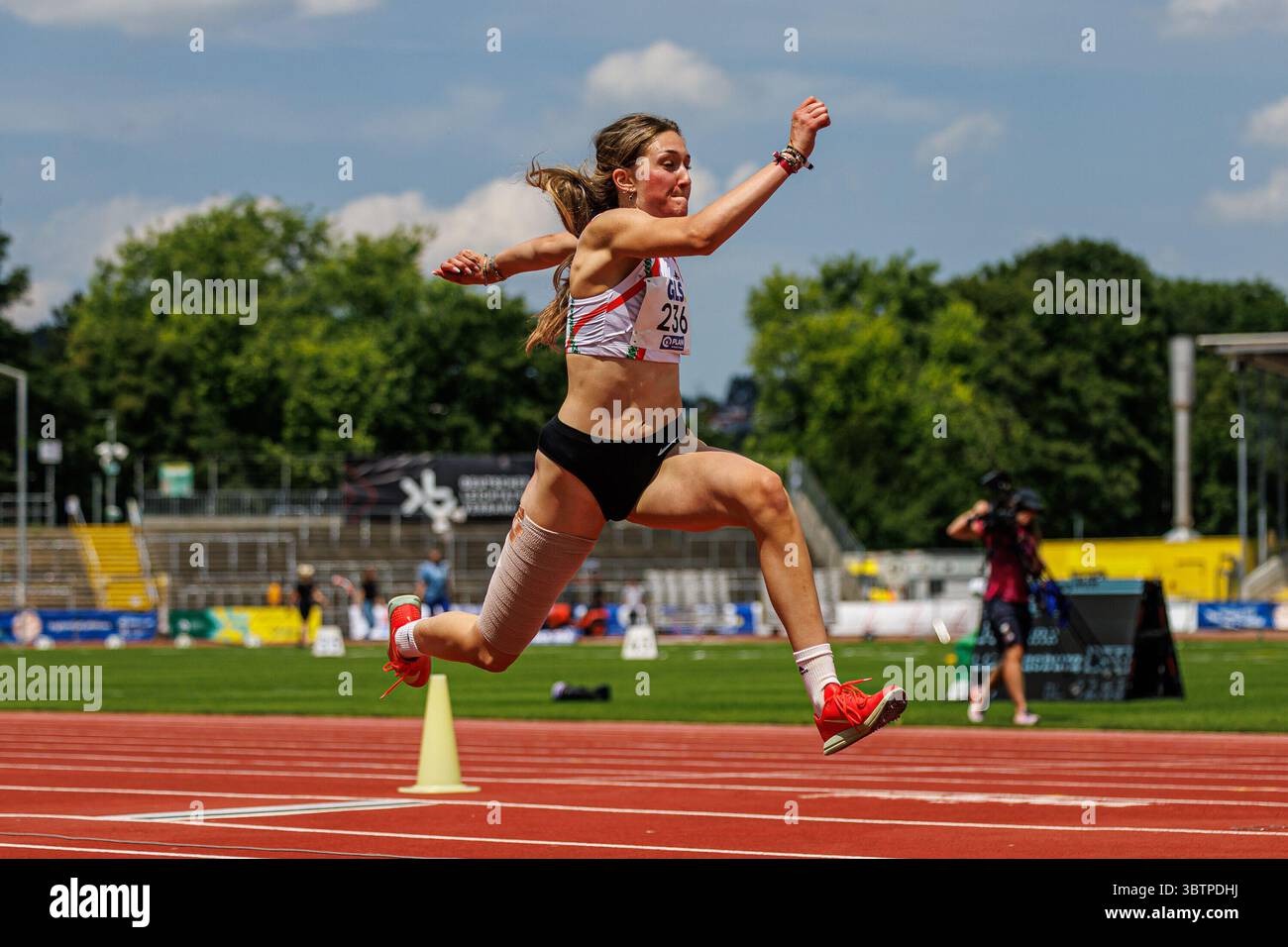 Johanna Konrad (LG Augsburg); 81. Deutsche Leichtathletik Meisterschaften U23 im Donaustadion in ...
