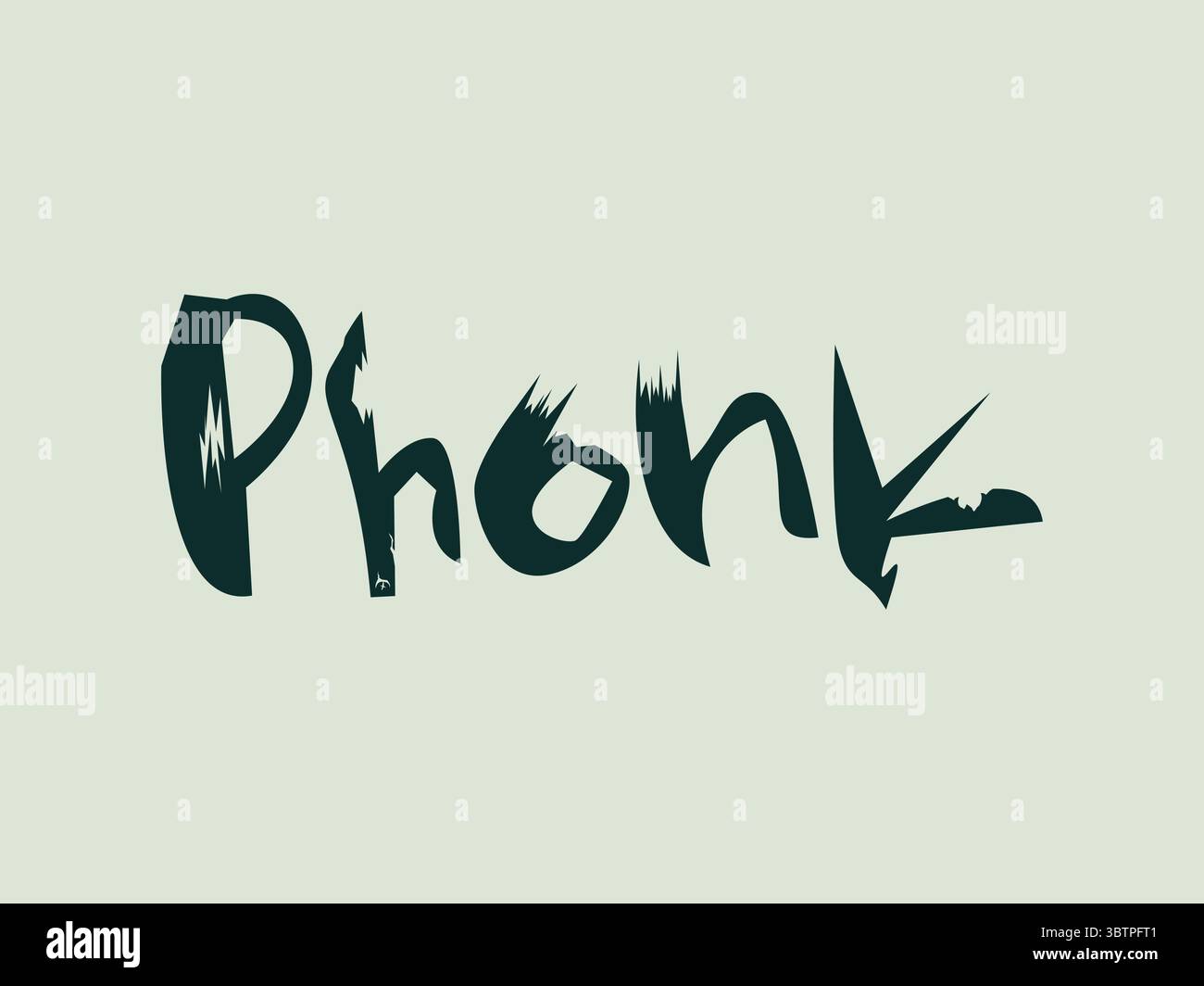 dark grunge vector typography with rough edges and jagged letters in an ...