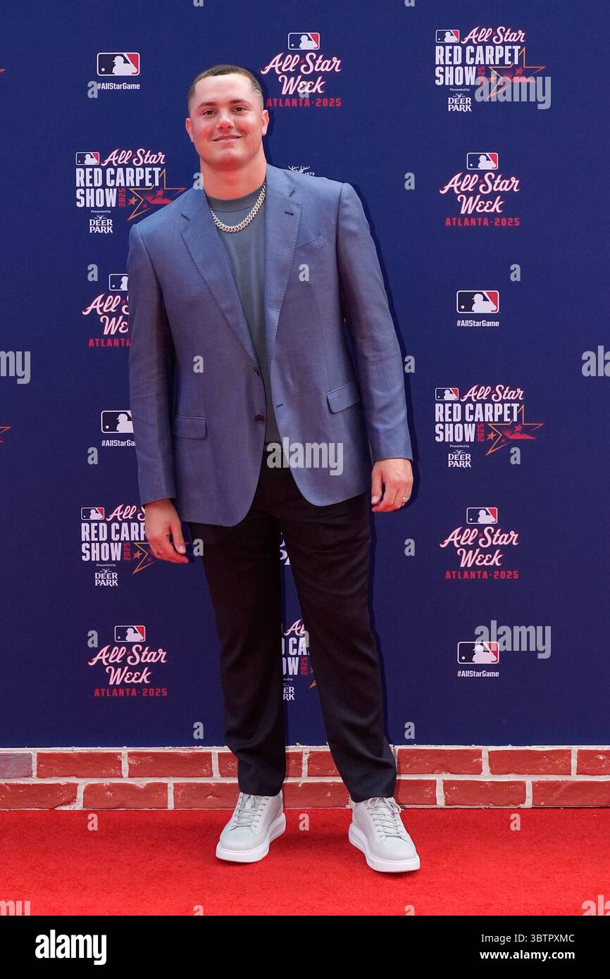 San Diego Padres' Adrian Morejon arrives on the red carpet for the MLB ...