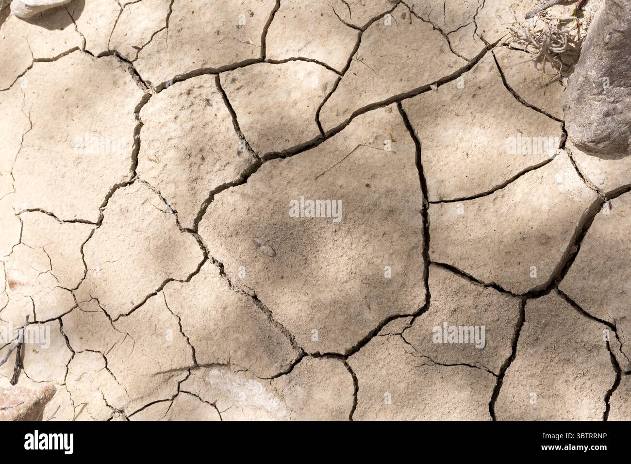 Mud and Clay texture at the Turritelas National Park, a paleontologic ...