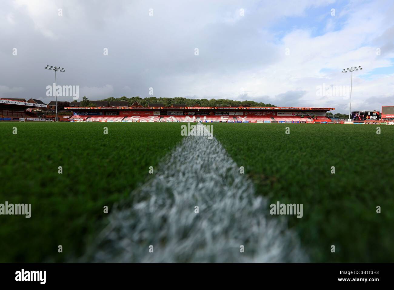 Accrington, England, 15th July 2025. General view inside the stadium ...