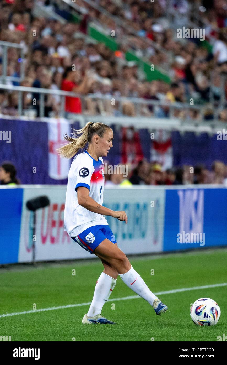 Georgia Stanway (England, #08) am Ball, SUI, England vs Wales, Fussball ...