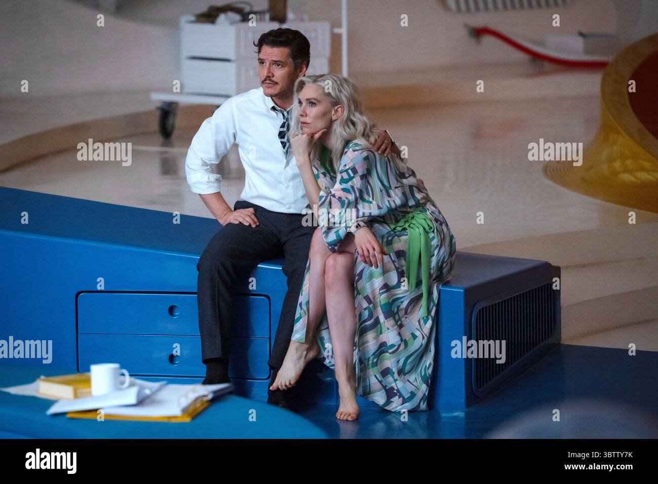 THE FANTASTIC FOUR: FIRST STEPS, (aka THE FANTASTIC FOUR), from left: Pedro Pascal as Reed ...