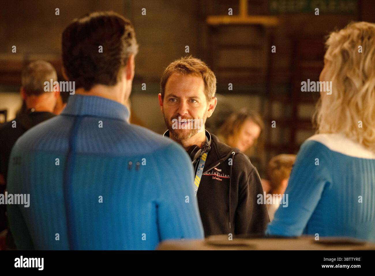 THE FANTASTIC FOUR: FIRST STEPS, (aka THE FANTASTIC FOUR), director Matt Shakman, on set, 2025 ...