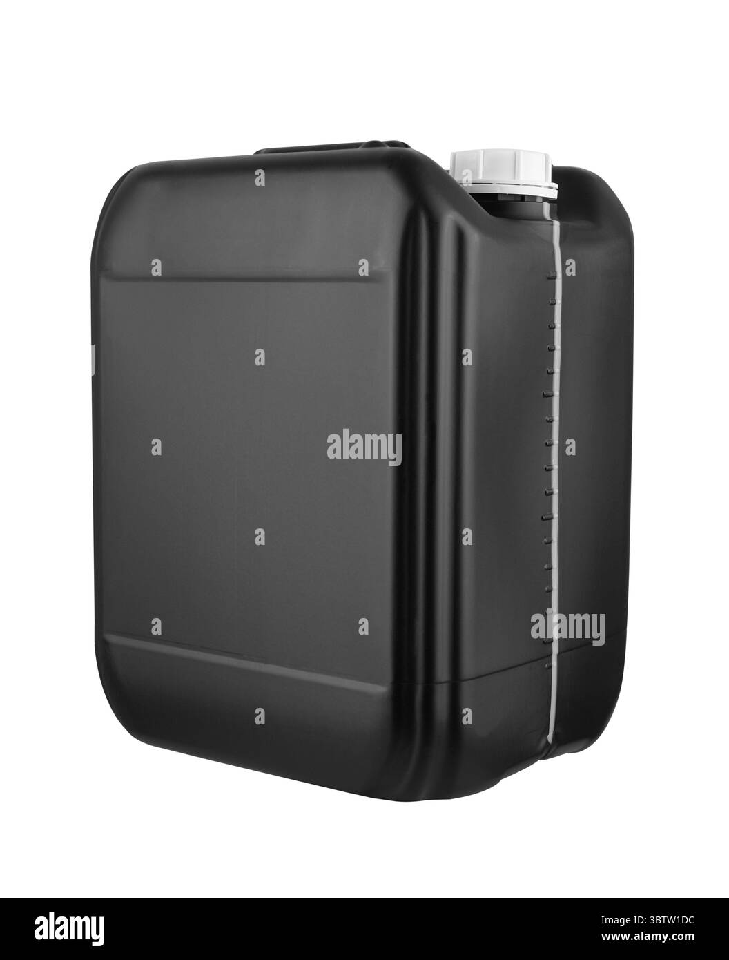 Black Canister isolated on white background Stock Photo - Alamy