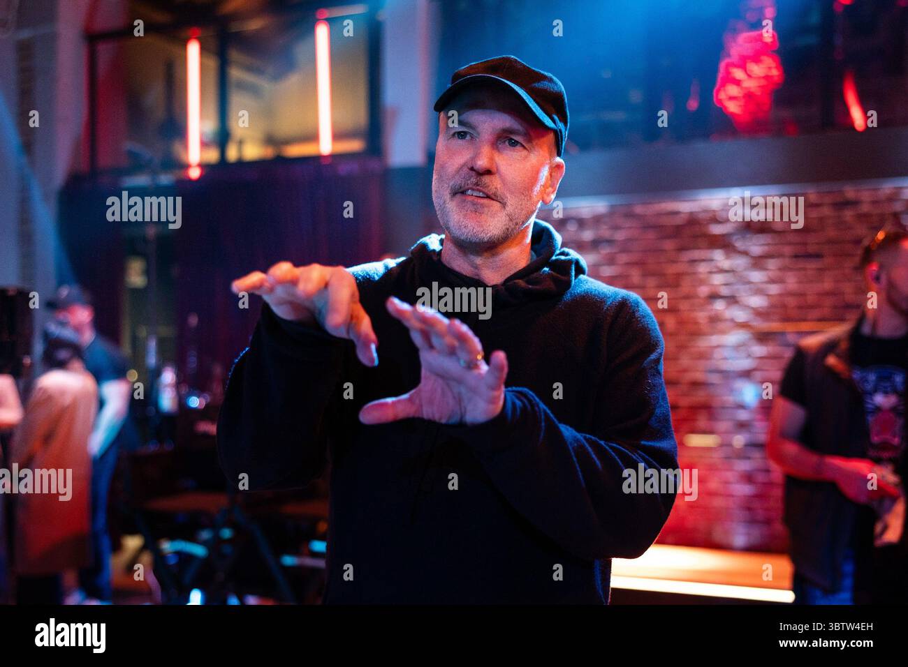 SMURFS, (aka THE SMURFS MOVIE), director Chris Miller, on set, 2025. ph ...