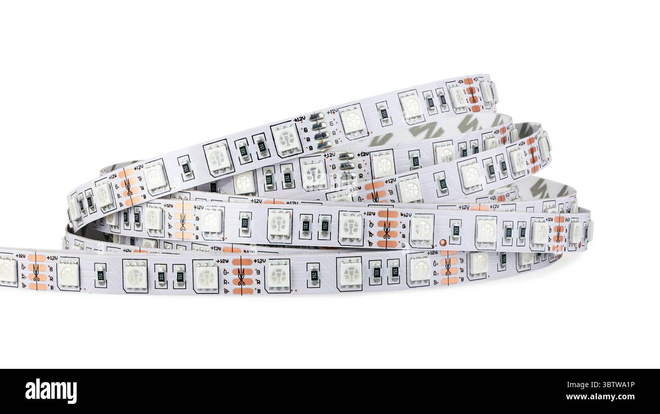 Light emitting diode strip Cut Out Stock Images & Pictures - Alamy