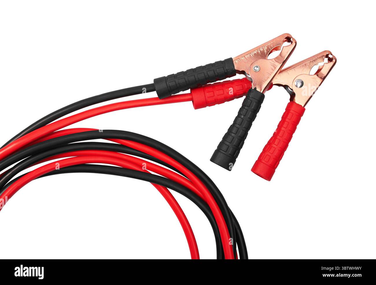 Cables connected car battery hi-res stock photography and images - Alamy