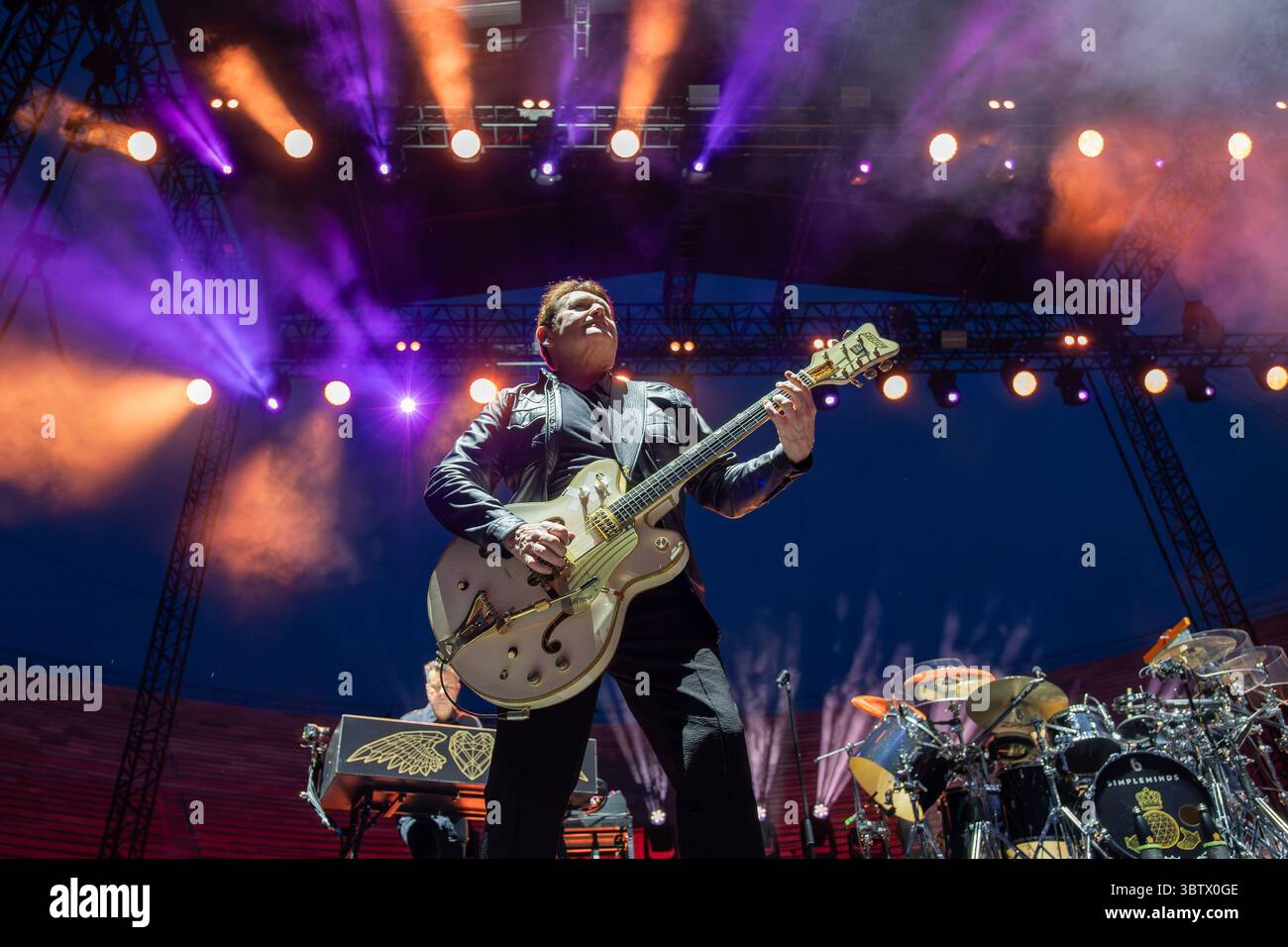 Music Concert - Simple Minds - Summer Live 2025 Charlie Burchill, lead ...