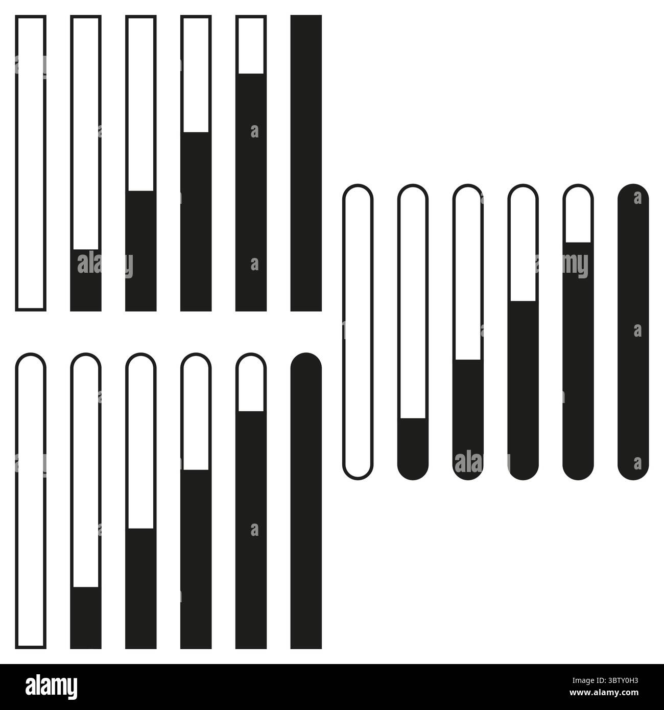 Bar graph icon. Progress chart Vector. Data analysis graphic. Growth ...