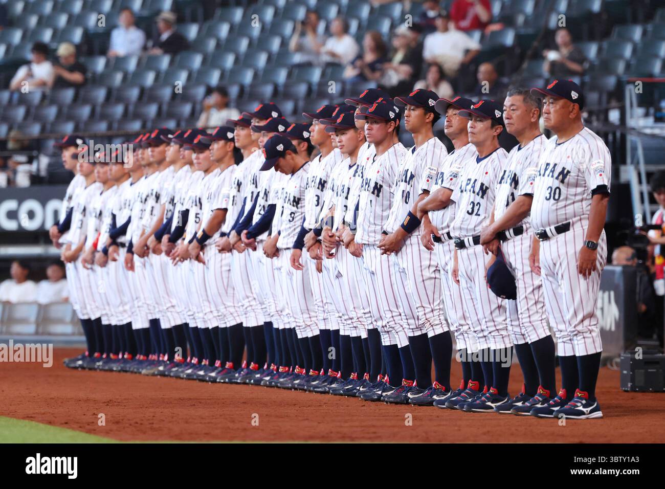 Japan team group, JULY 8, 2025 - Baseball : 2025 Japan-USA Collegiate ...