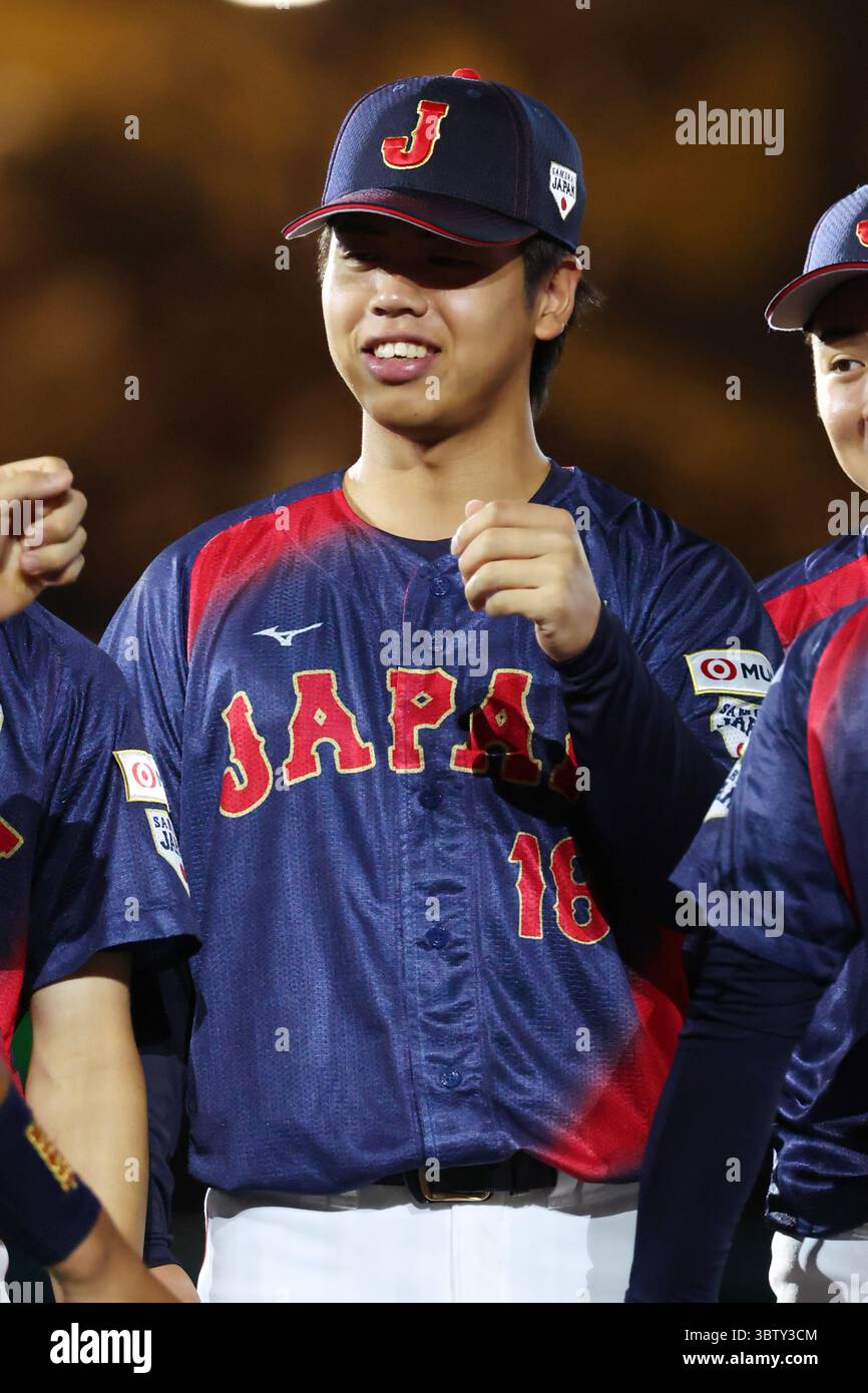 Hokkaido, Japan. 9th July, 2025. Konan Miyagi (JPN) Baseball : 2025 ...