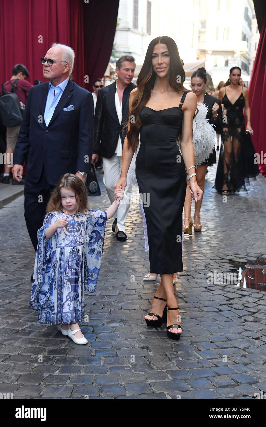 Rome, Italy. 16th July, 2025. Rome, Castel Sant'Angelo Dolce & Gabbana ...