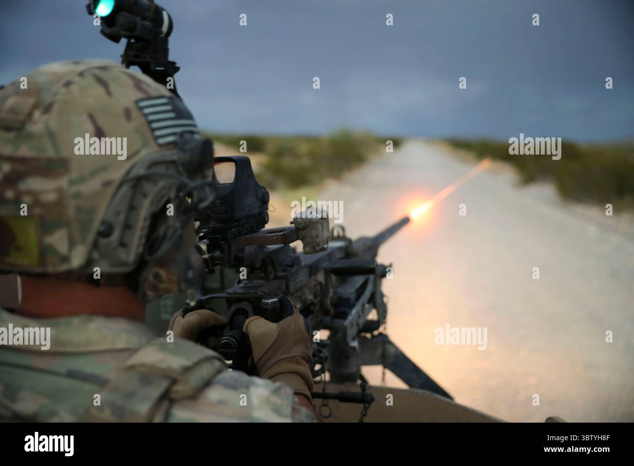 August 14, 2020 - Fort Bliss, Texas, USA - Capt. Matthew Sneddon, 3rd ...