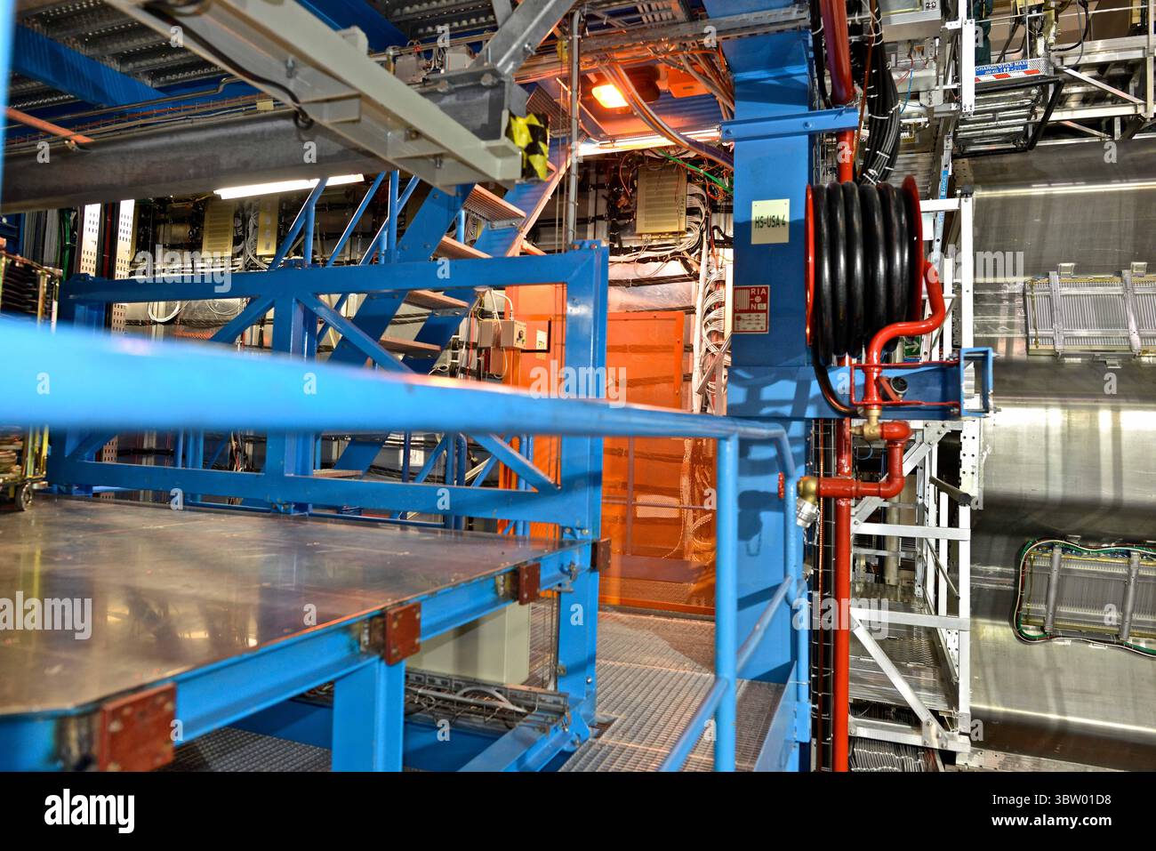 March 21, 2013, Geneva, Switzerland: The ATLAS Cavern, located 92 m ...