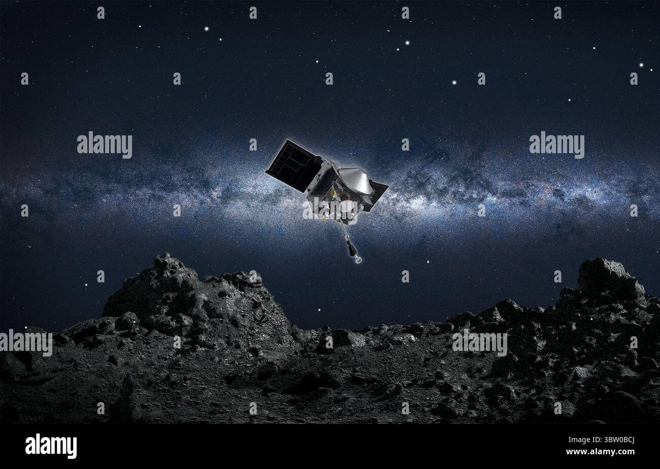 Asteroid bennu rocks hi-res stock photography and images - Alamy