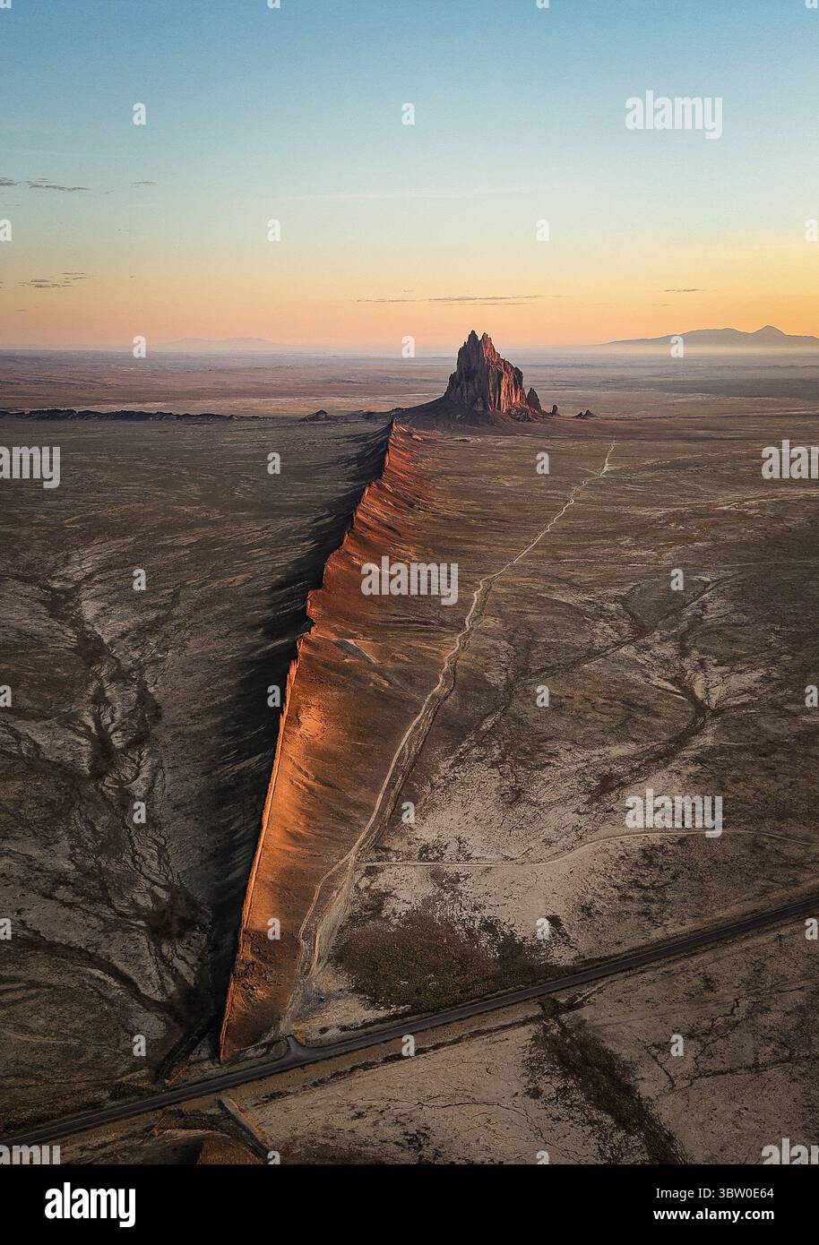 Shiprock, New Mexico Stock Photo - Alamy