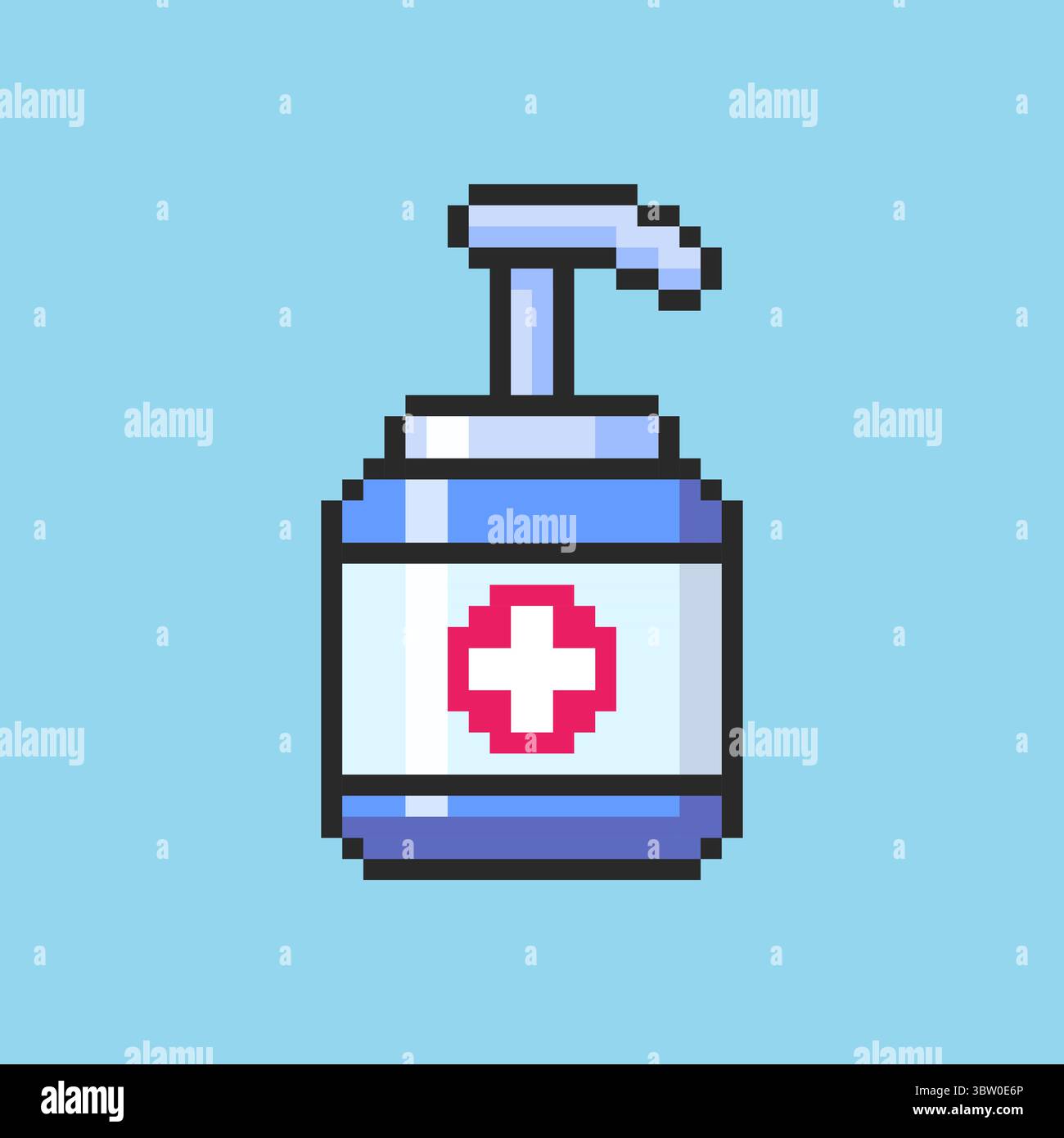 Transparent soap bottle design Stock Vector Images - Alamy