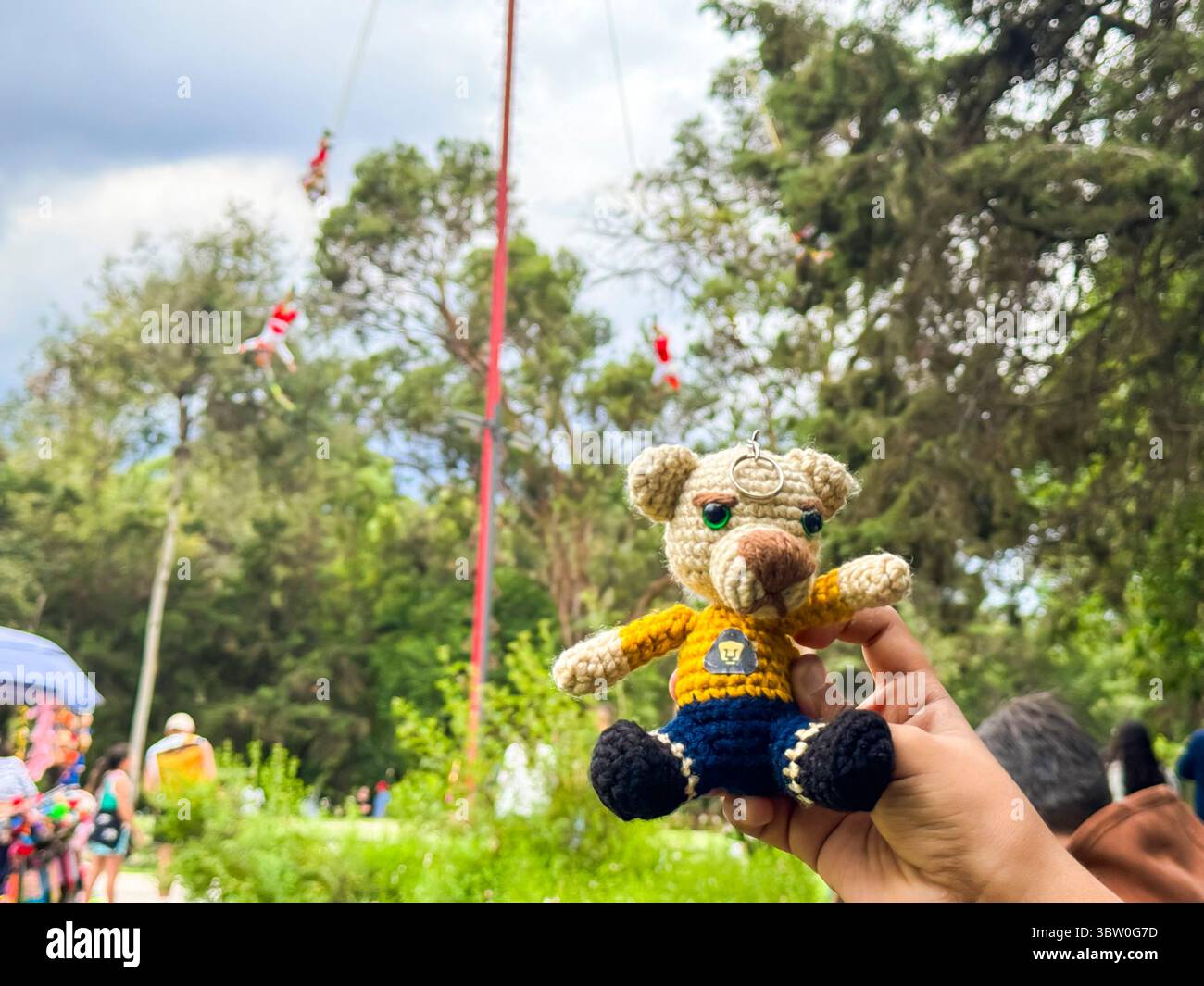 Goyo at the National Museum of Anthropology, the mascot of the UNAM ...