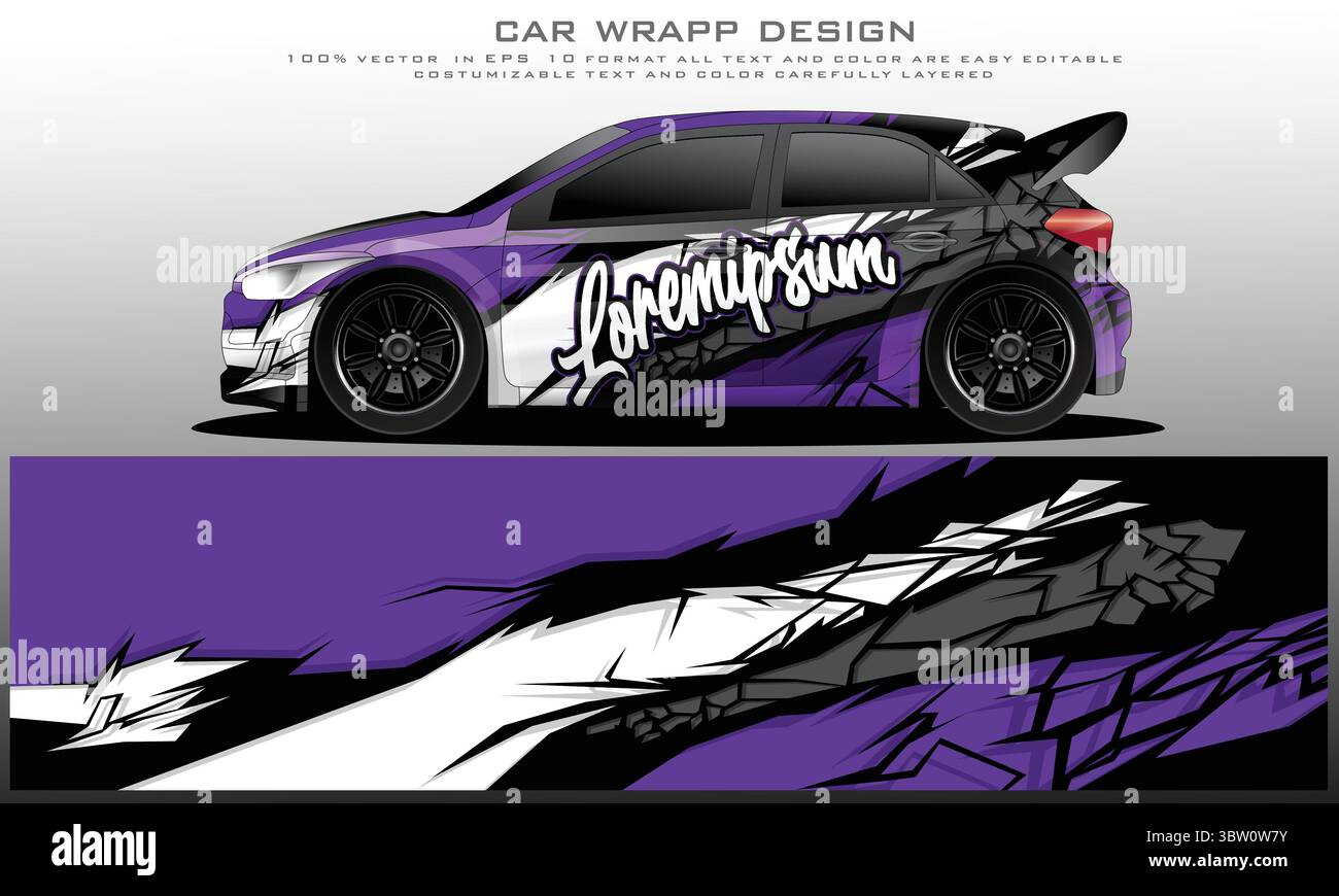 car livery graphic vector. abstract grunge background design for ...