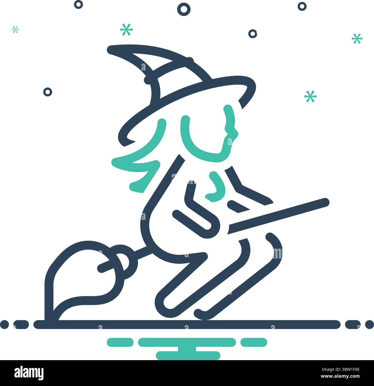 Wicca witch Cut Out Stock Images & Pictures - Alamy