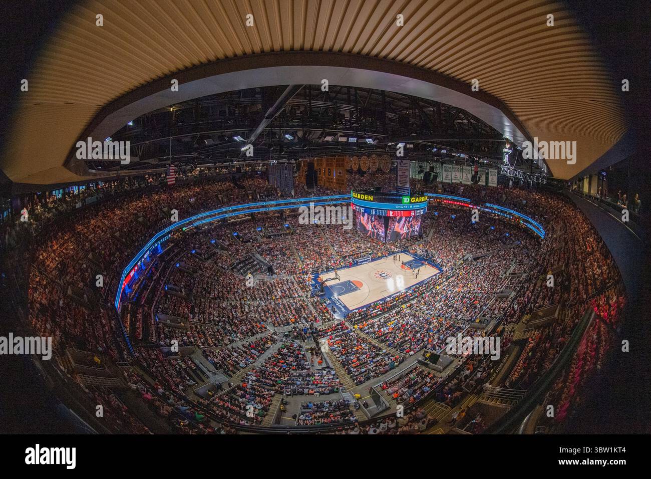 BOSTON, MA - JULY 15: A general view of the arena with a sold out crowd ...