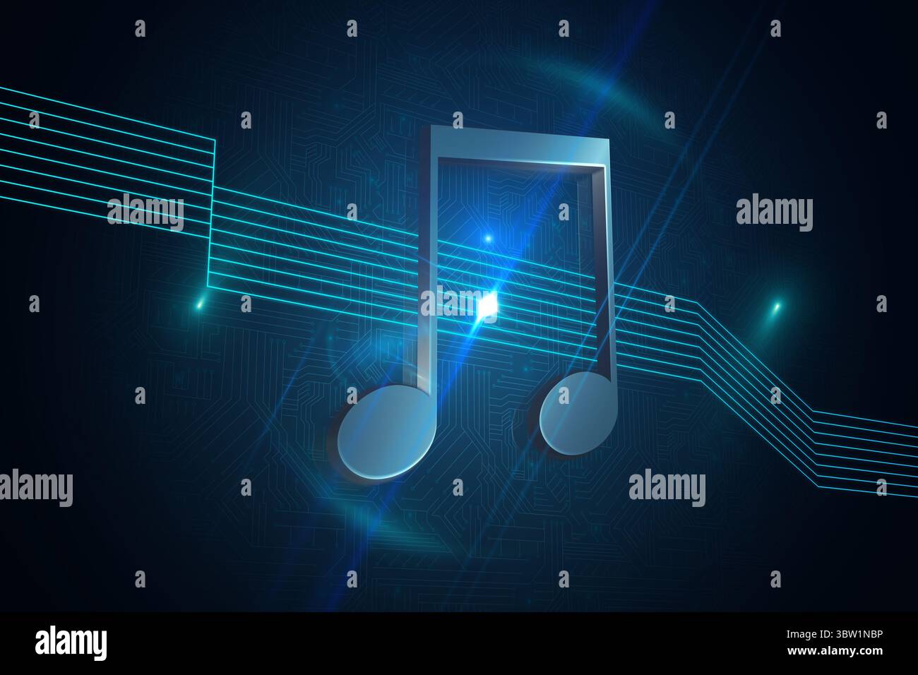 Shiny note on black hi-res stock photography and images - Alamy