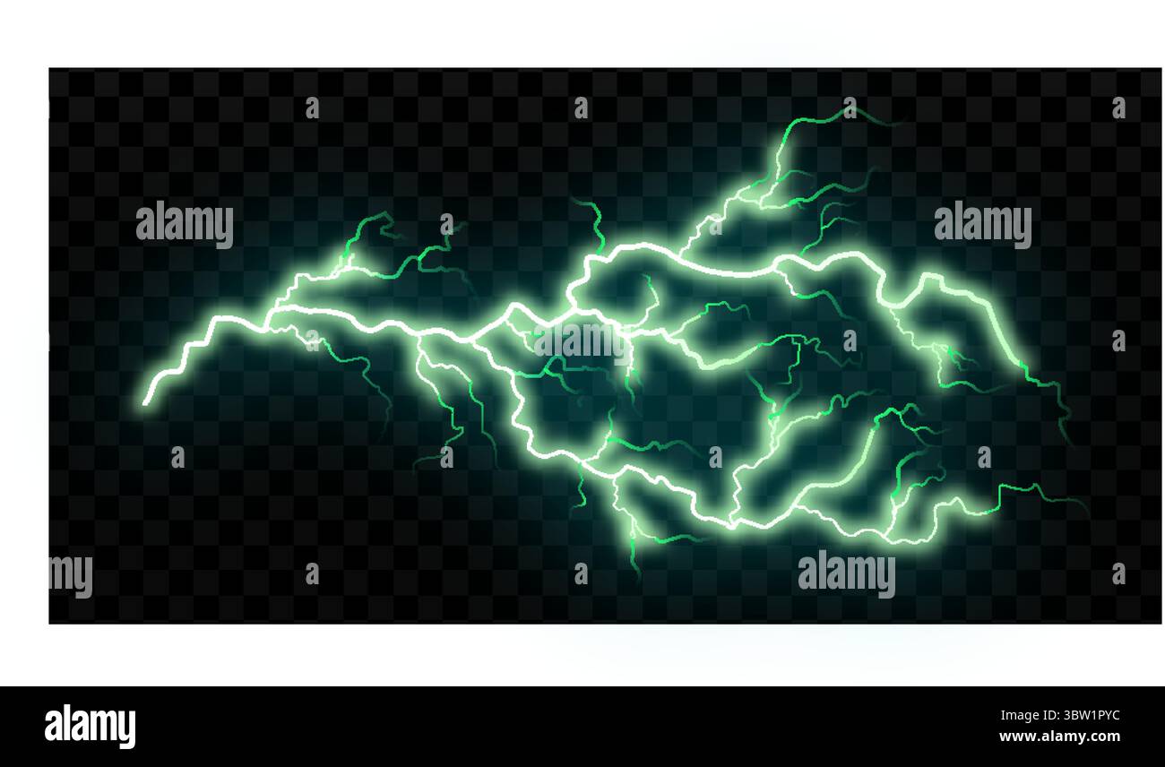 Animation lightning Stock Vector Images - Alamy
