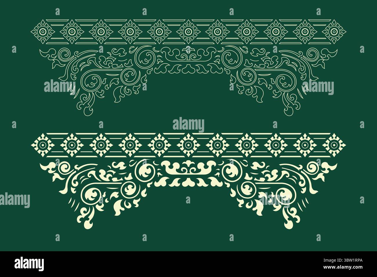 Kbach Khmer vector, Khmer art Stock Vector Image & Art - Alamy