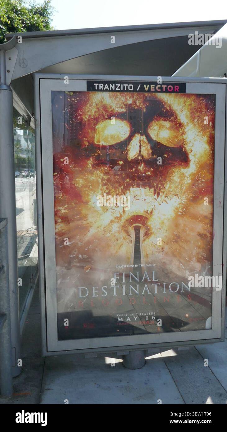 Los Angeles, California, USA 14th July 2025 Final Destination ...