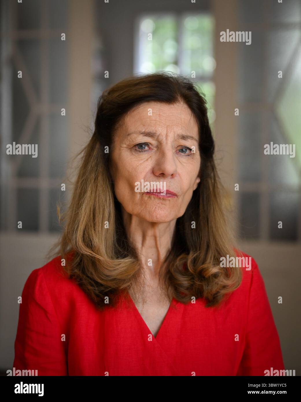 15 July 2025, Berlin: The author Ursula Krechel, photographed in her ...