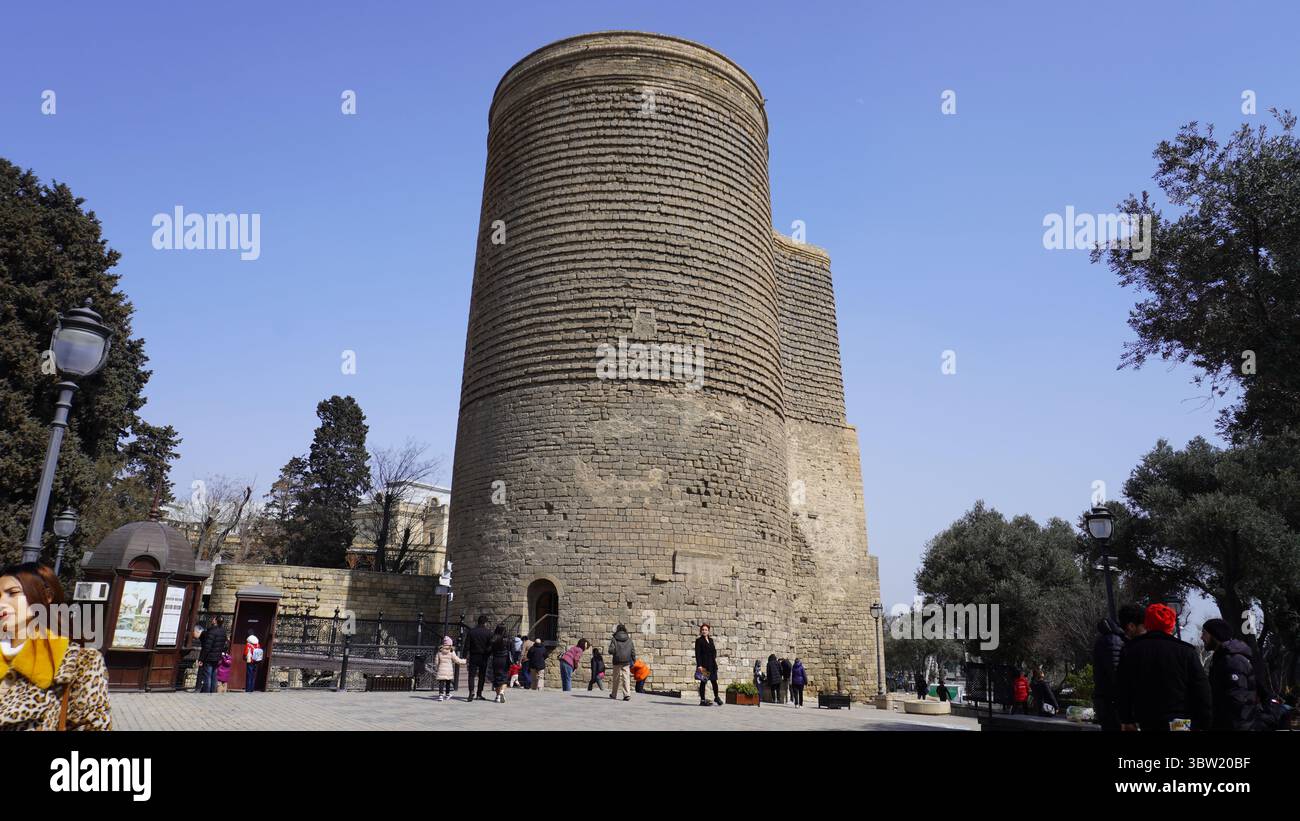 Inside the Maiden Tower. Baku, Azerbaijan Stock Photo - Alamy