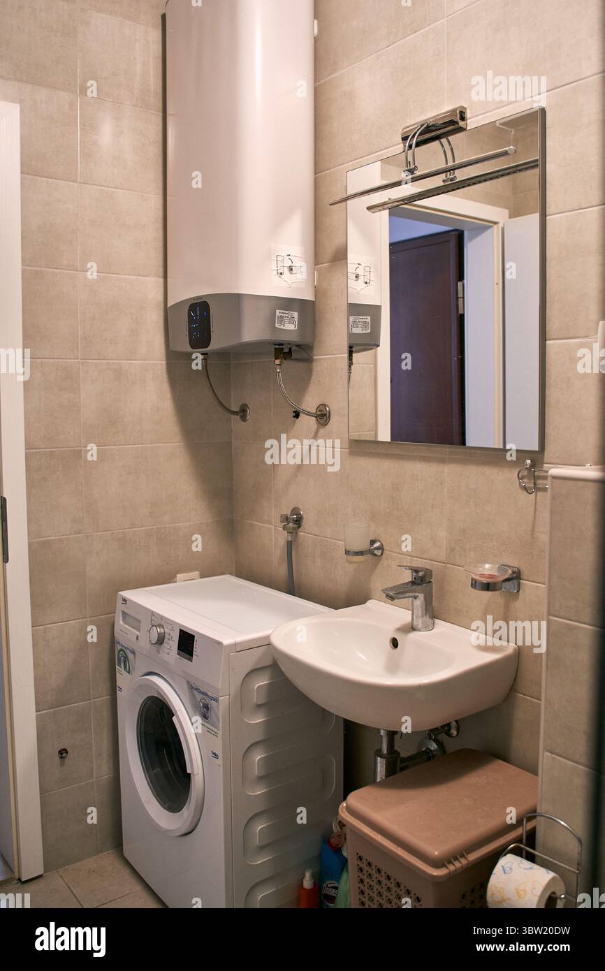 Modern compact bathroom features hi-res stock photography and images ...