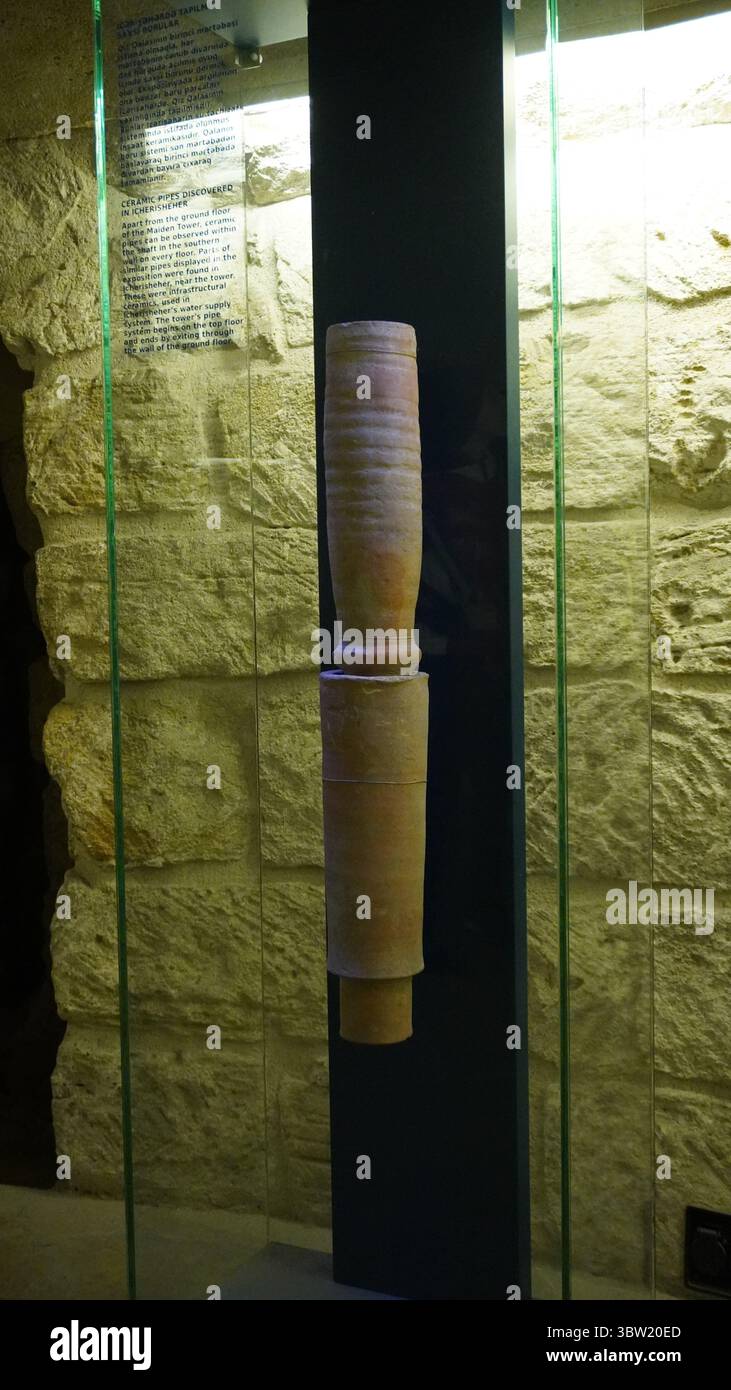 Inside the Maiden Tower. Baku, Azerbaijan Stock Photo - Alamy