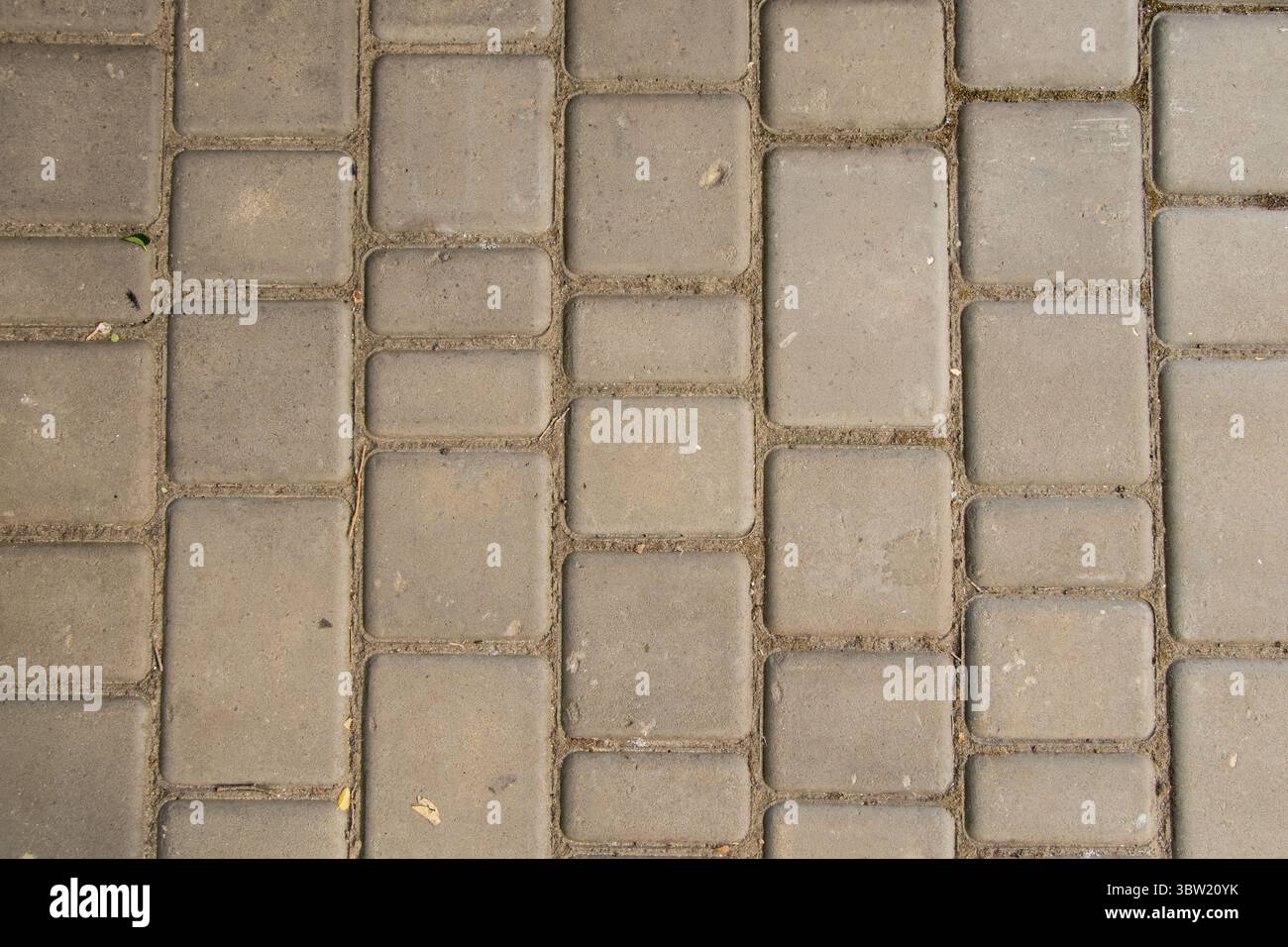 Rectangular paving stone background image, paving slabs on the street ...