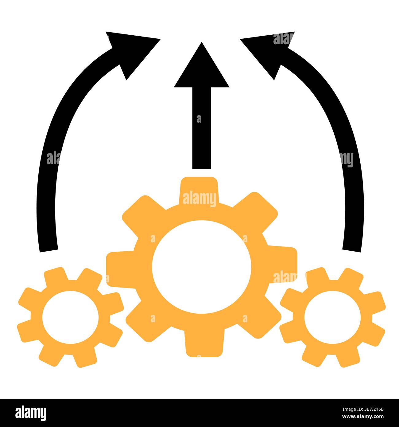 Operational excellence icon. Optimize technology sign. Operational ...