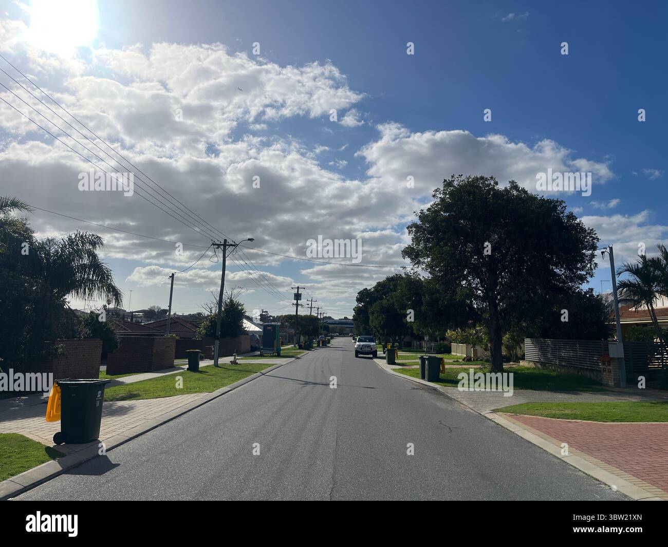 A generic view of Campion Street in Balcatta Perth where a baby was ...