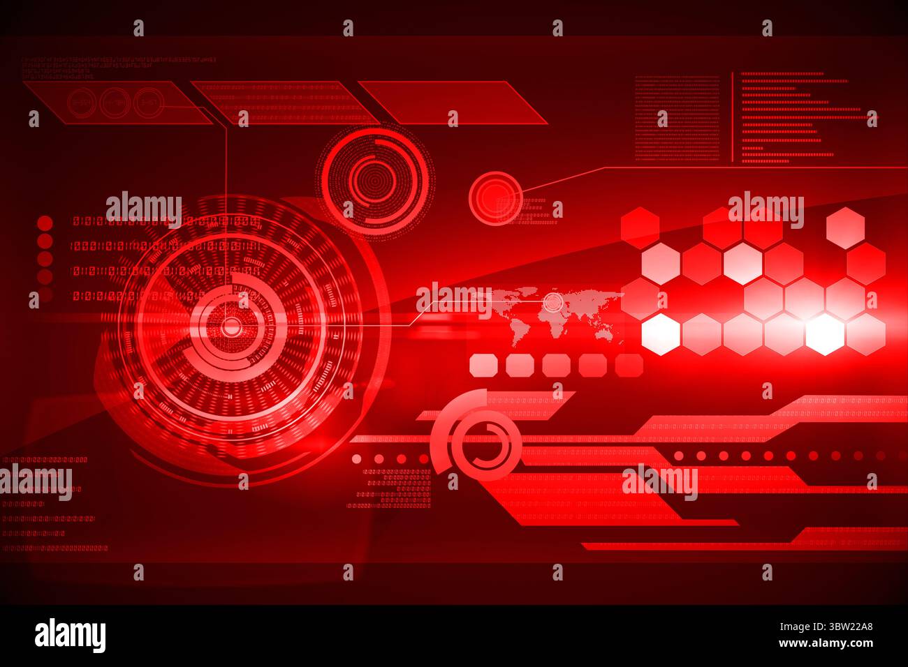 Futuristic technology interface Stock Photo - Alamy