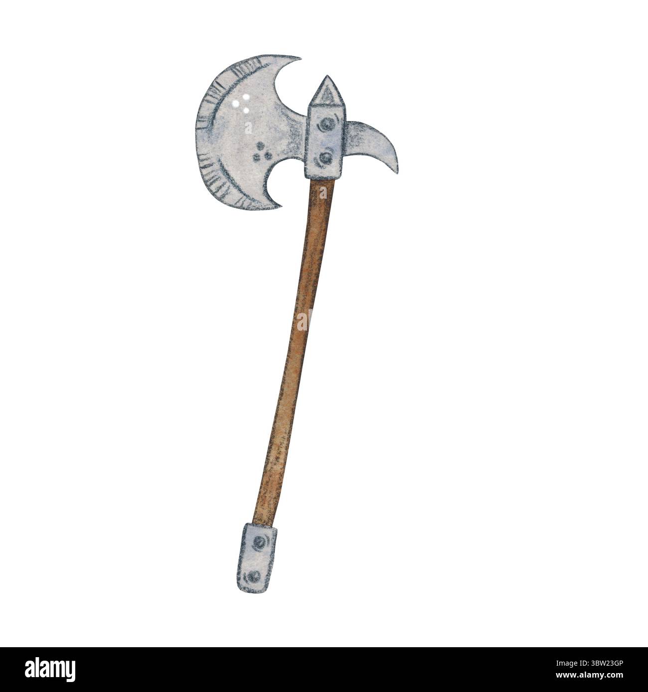 Woodcutter axe on hand Cut Out Stock Images & Pictures - Alamy