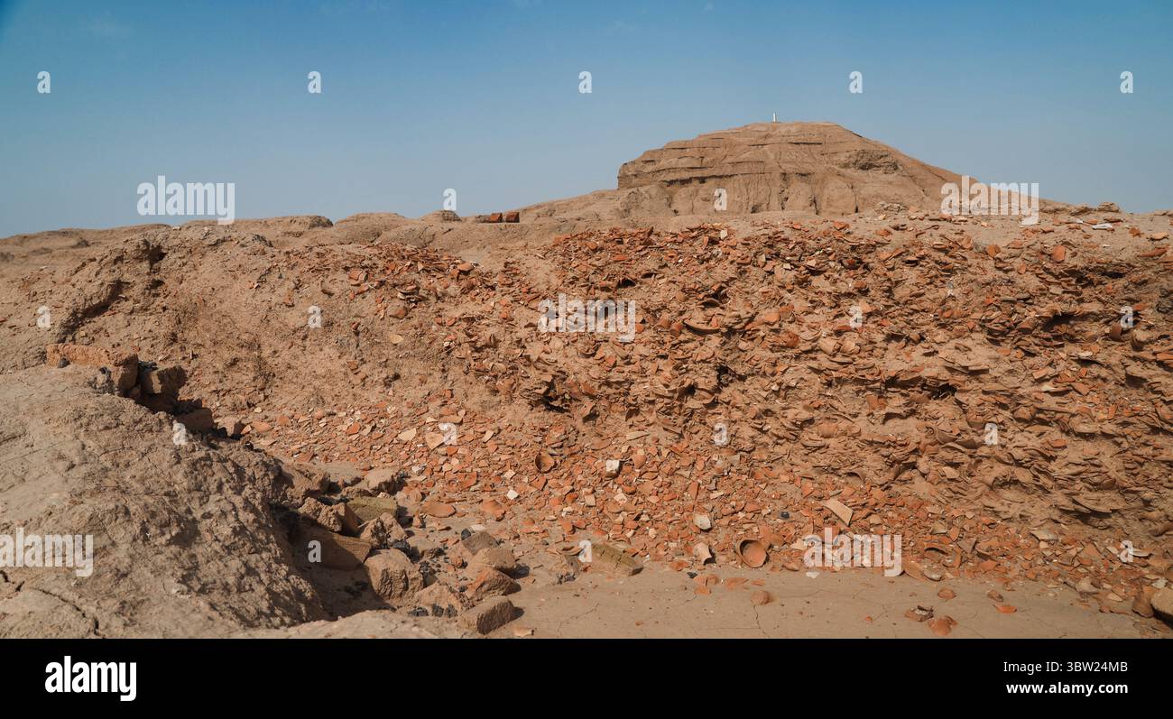 Excavated remains of ancient structures in Uruk, Iraq showcase rich ...