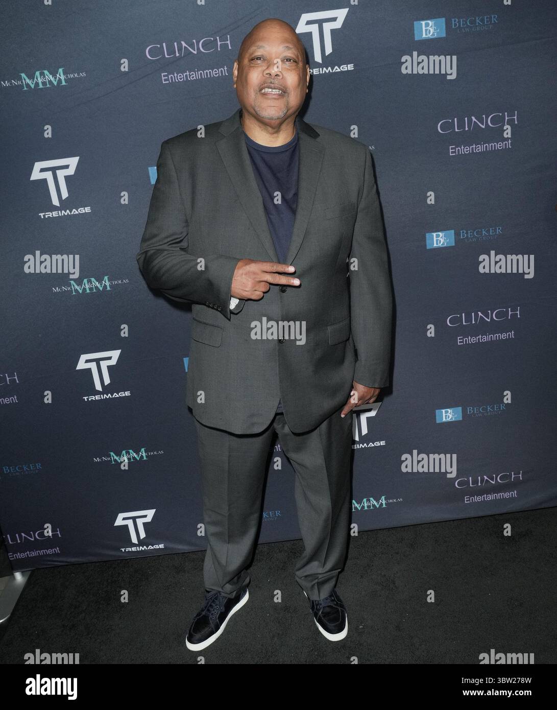 Los Angeles, USA. 15th July, 2025. Chico Brown arrives at the Pre-ESPY ...